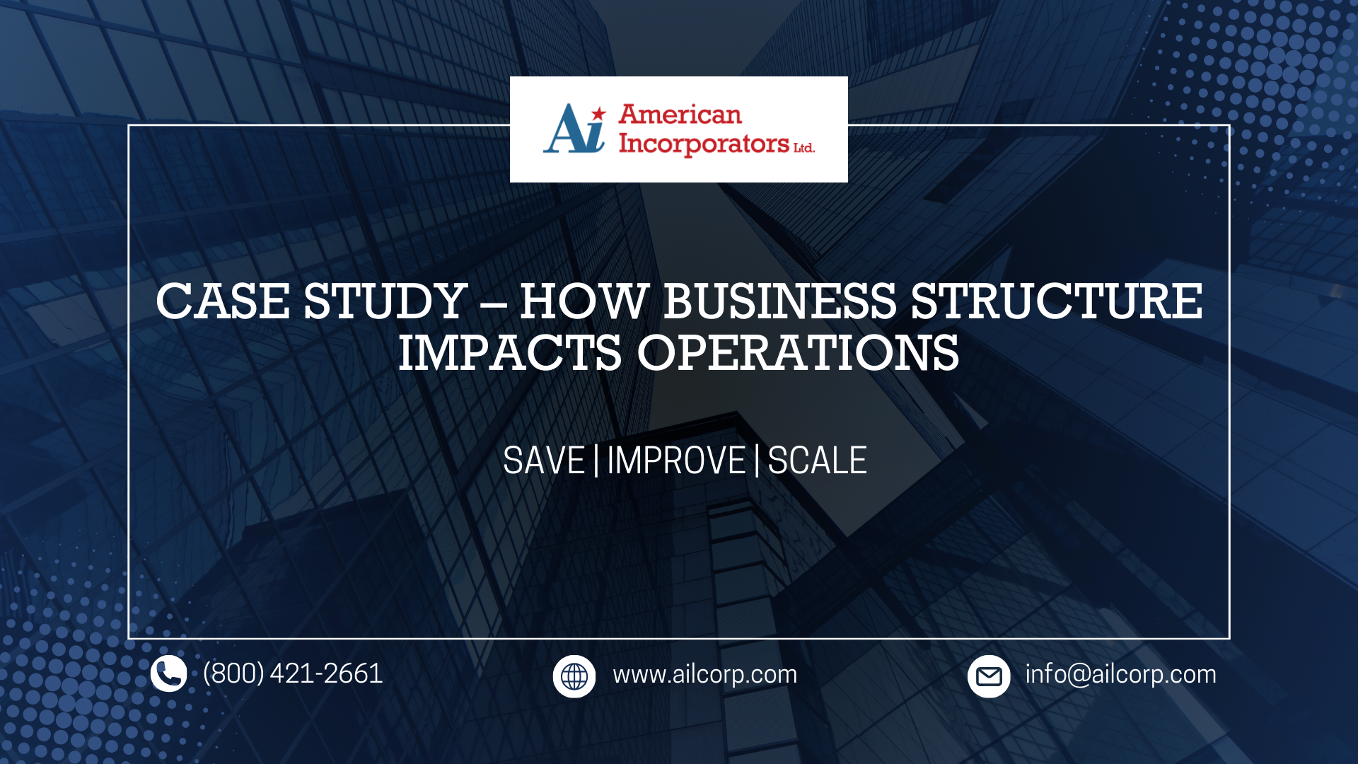 Case Study – How Business Structure Impacts Operations