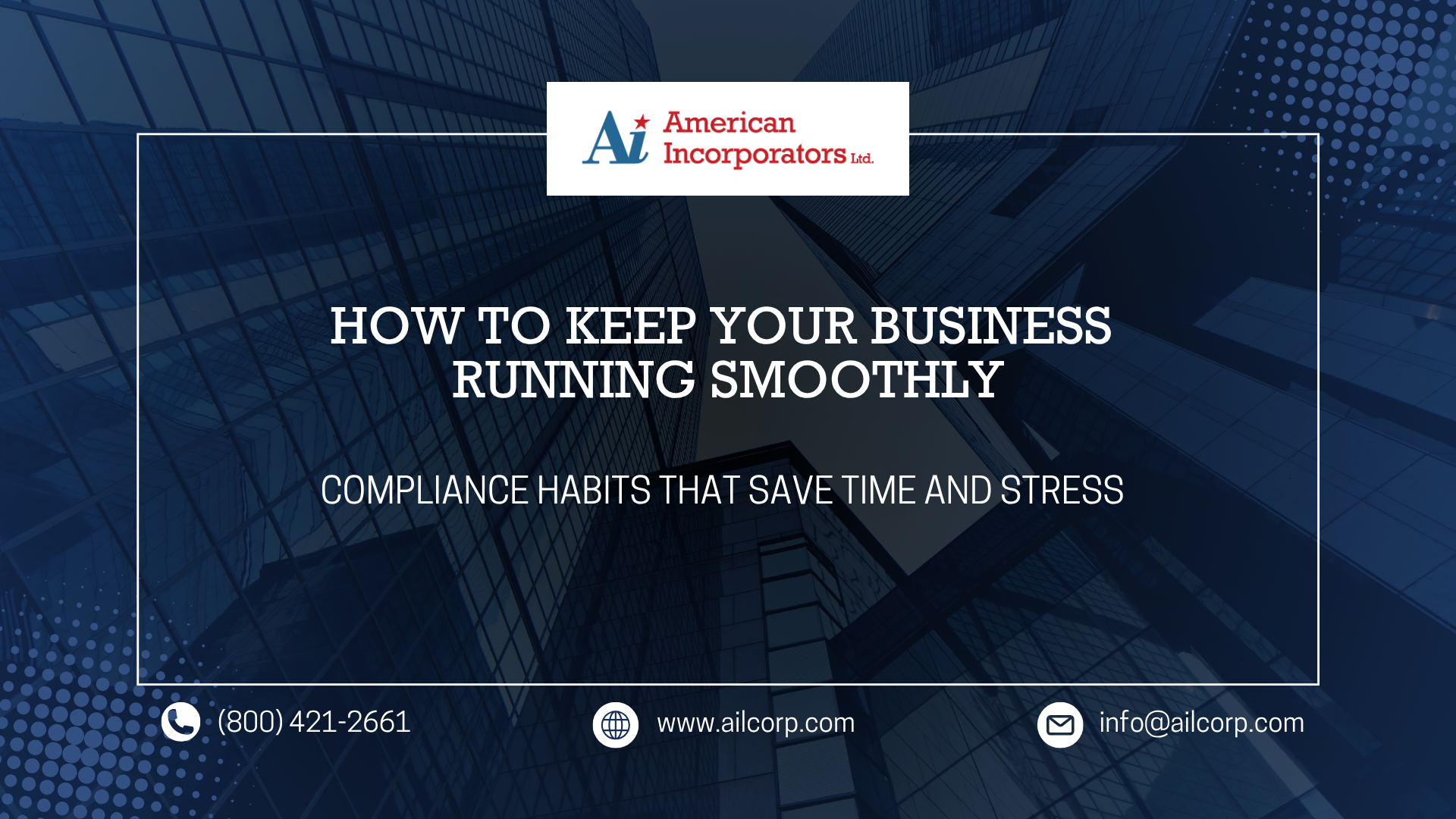 How to Keep Your Business Running Smoothly