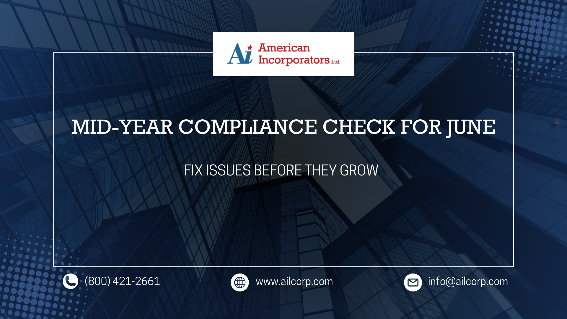 Mid-Year Compliance Check For June - Fix issues before they grow
